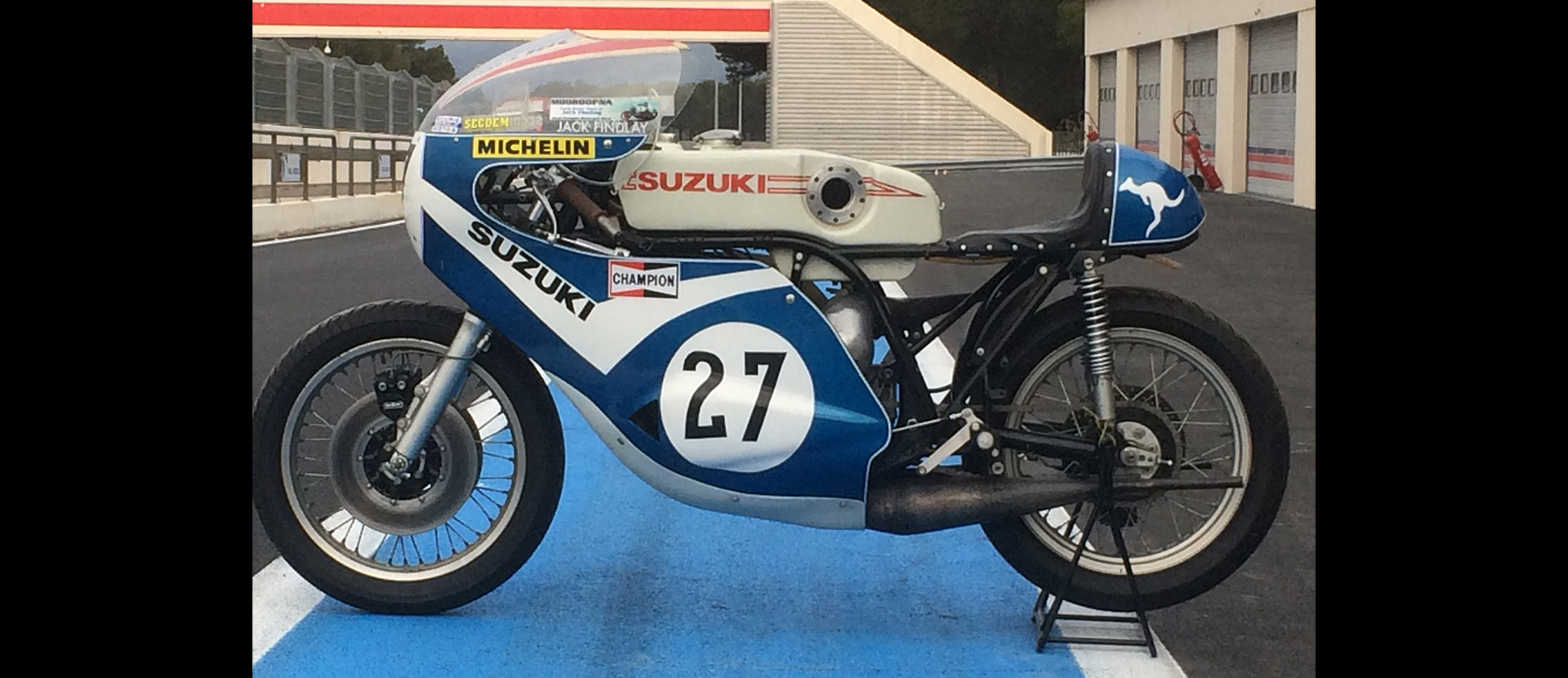 Jack Findlay et le Continental Circus - Coupes Moto Légende